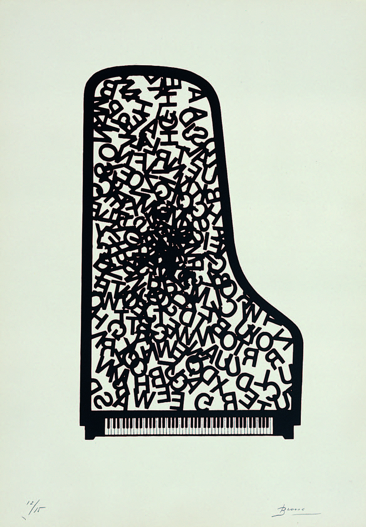 [Poema visual], 1982 | Joan Brossa | MACBA Museo de Arte Contemporáneo ...