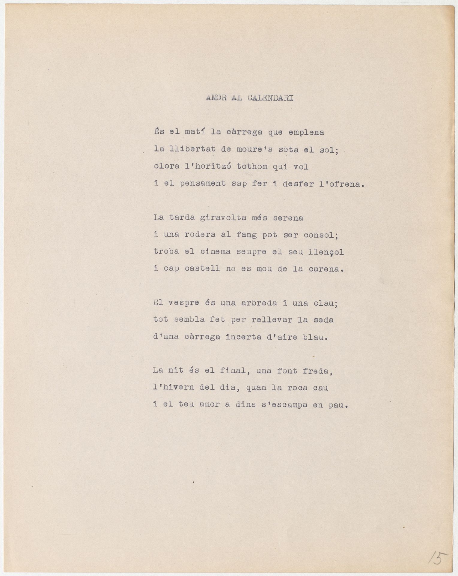 Amor al calendari | MACBA Museo de Arte Contemporáneo de Barcelona